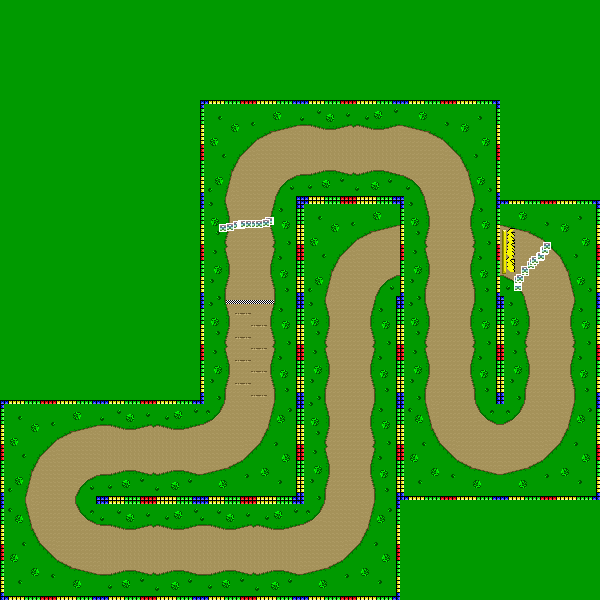 Donut fields - Mario Kart PC