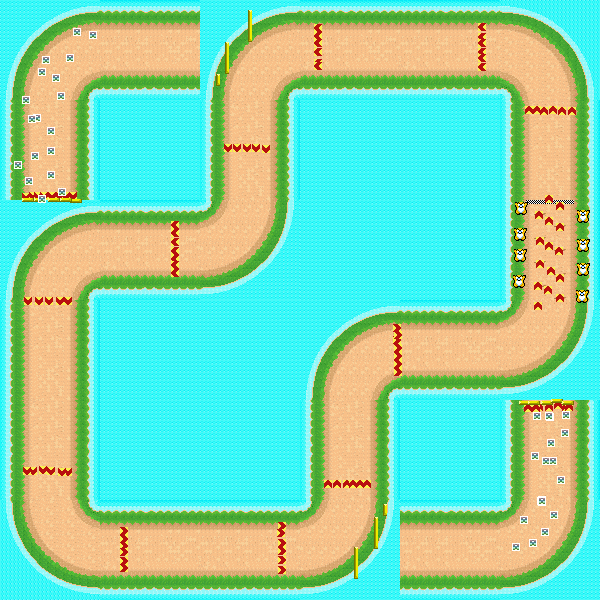 GBA Lakeside Park 1 - Mario Kart PC