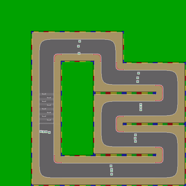 SNES Mario Circuit 3 R - Mario Kart PC