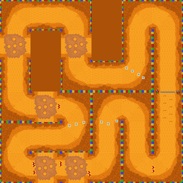 GBA Sunset Wilds - Mario Kart PC