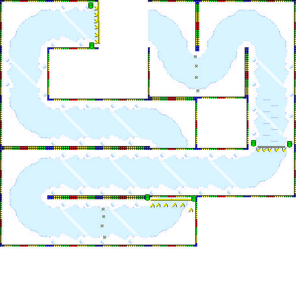 Upward Snow Fields 2 - Mario Kart PC