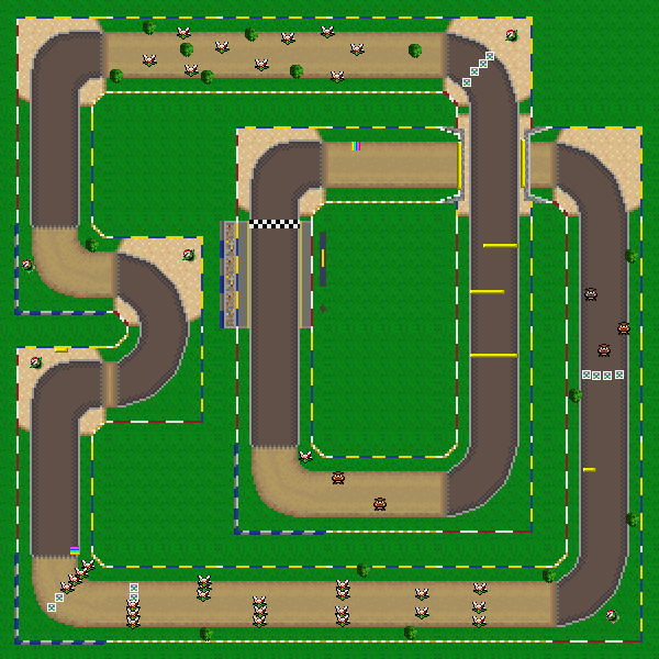 Piranha world - Mario Kart PC