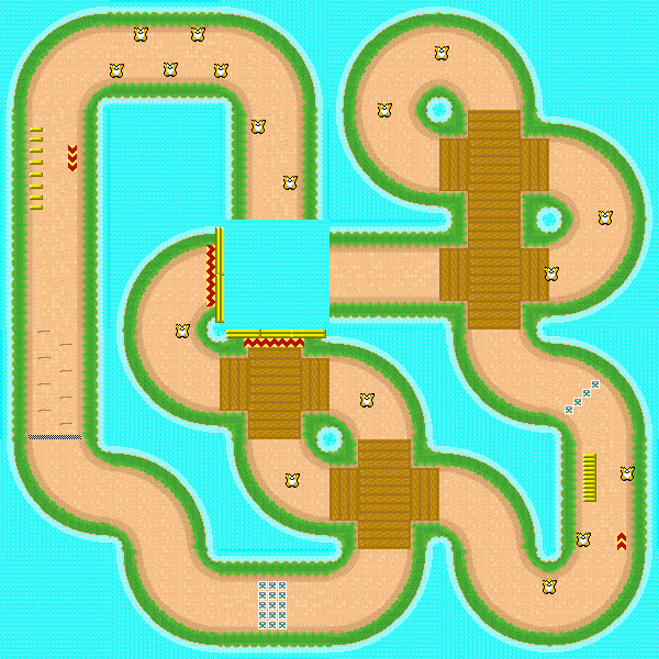 03 - Volcanic Cascade (Groundhog Jungle 1) - Mario Kart PC