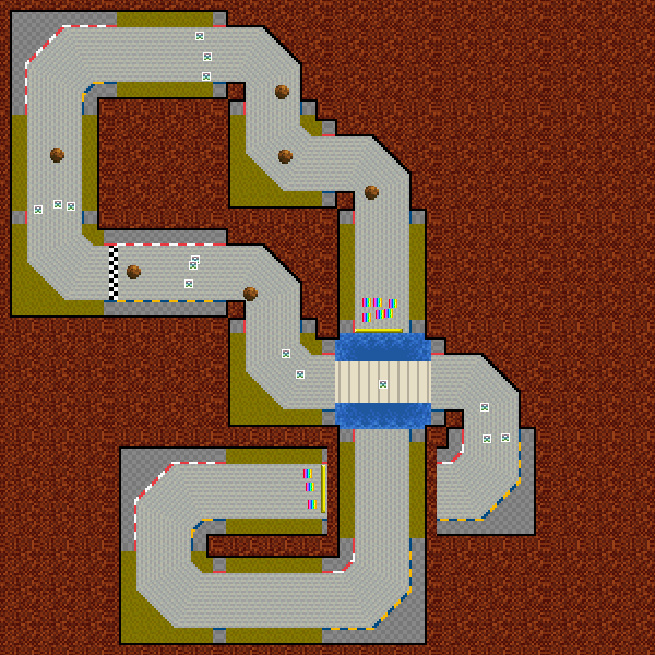 Tree town - Mario Kart PC