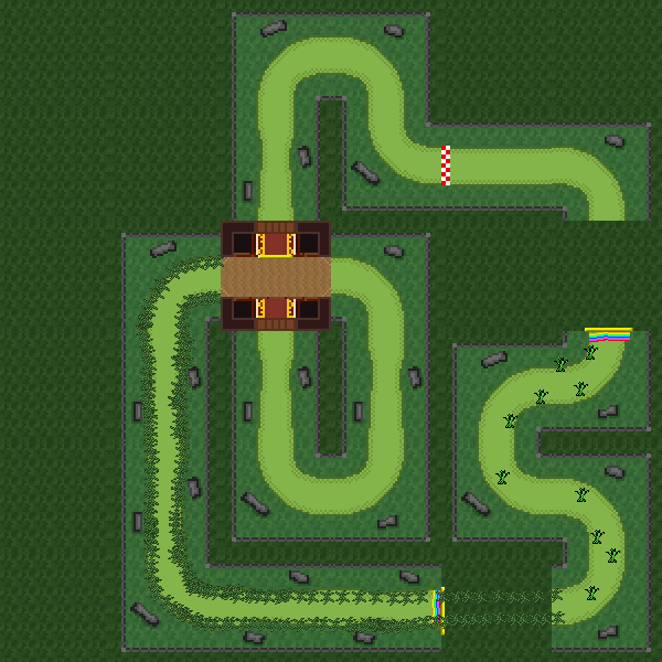 luigi dark moon dream - Mario Kart PC