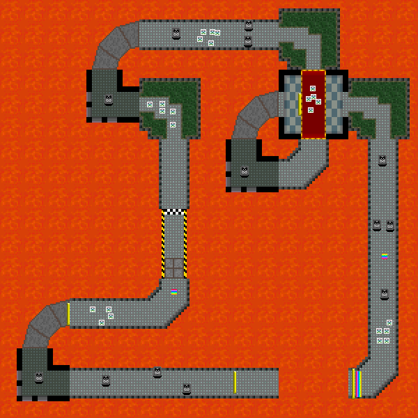 RMX DS Bowser Castle - Mario Kart PC