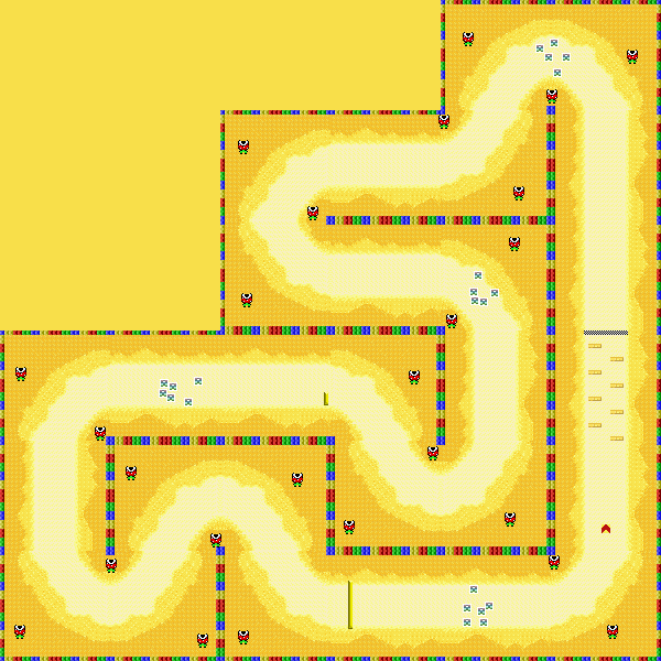 RMX Yoshi Desert - Mario Kart PC