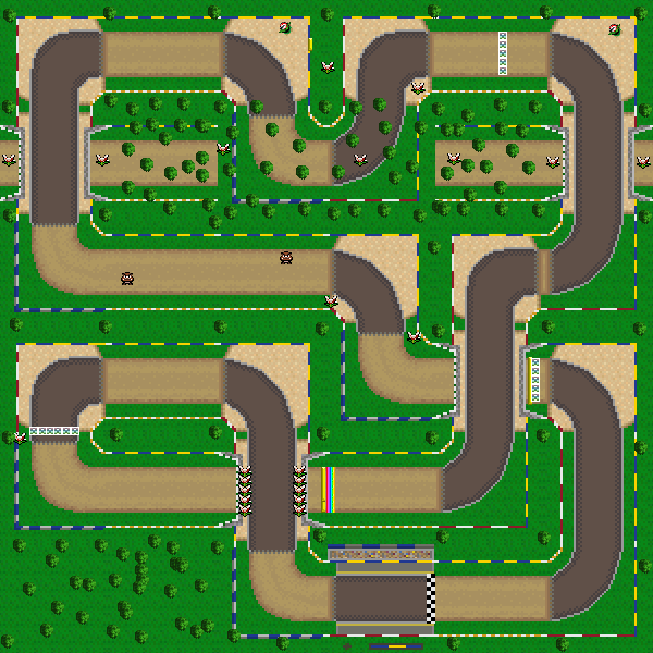 DS Mario Circuit 1 - Mario Kart PC