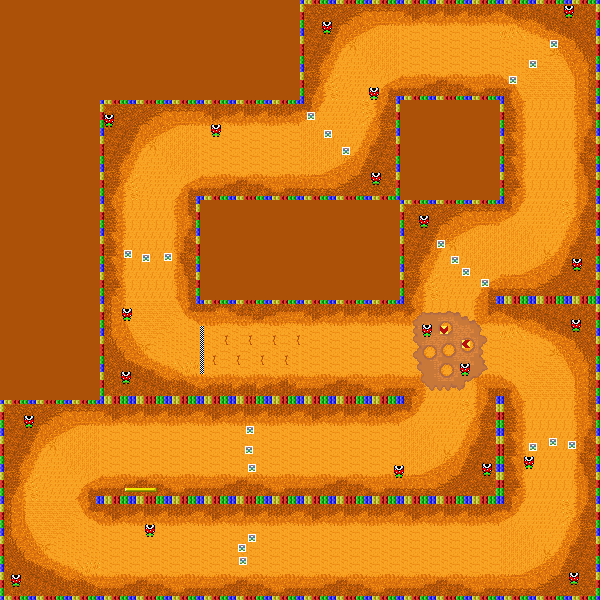 Dirt Track - Mario Kart PC