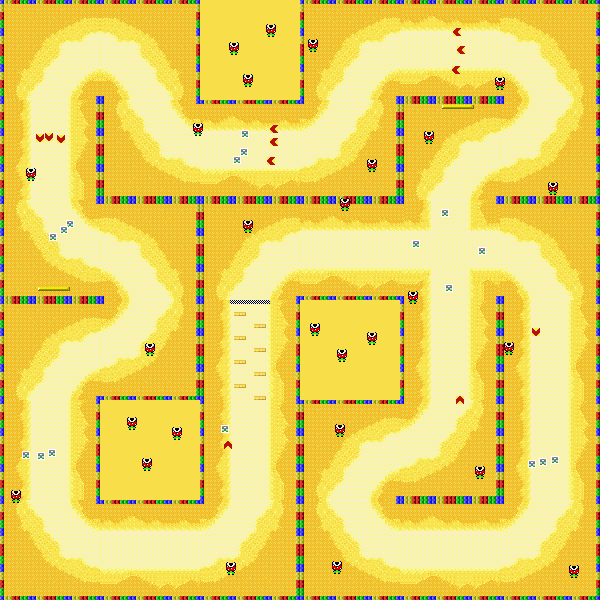 Yoshi Desert - Mario Kart PC