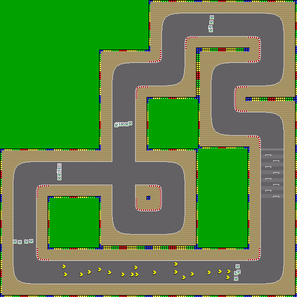 SNES Mario Circuit 5 - Mario Kart PC