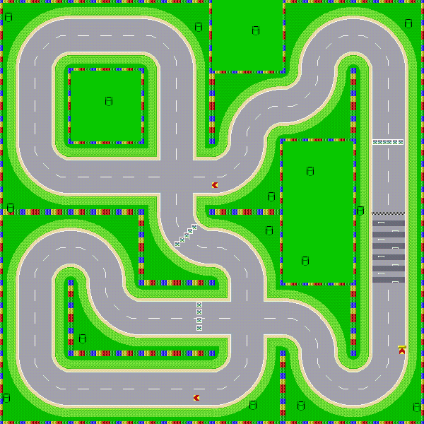 GBA Mario Circuit 2 - Mario Kart PC