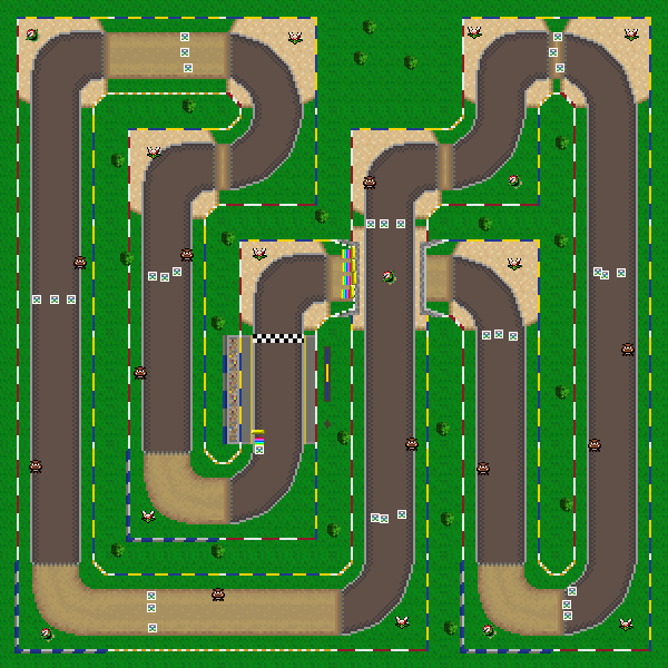 Mario circuit 2 - Mario Kart PC