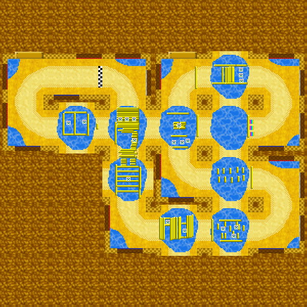 Broken bridge - Mario Kart PC