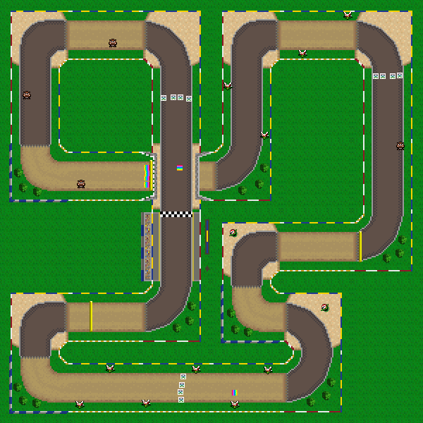 Piranha Plant Circuit - Mario Kart PC