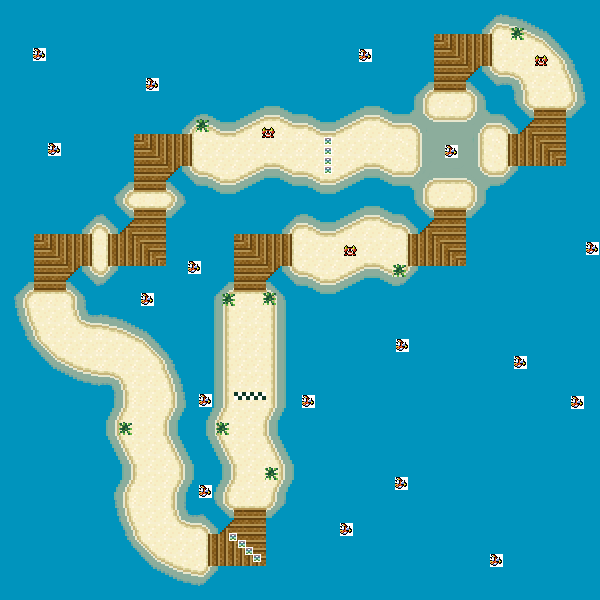 Cheep Beach - Mario Kart PC