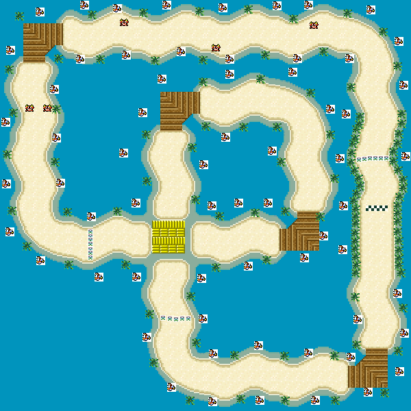 DS Cheep-Cheep Beach 2 - Mario Kart PC