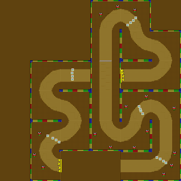 n64 choco mountain - Mario Kart PC