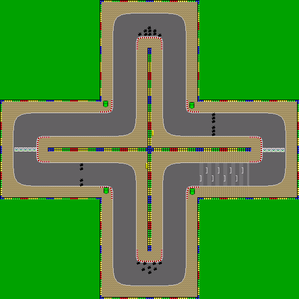 SNES Mario Circuit 3 - Mario Kart PC