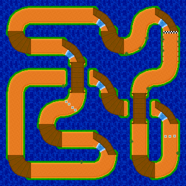 Yoshi Falls - Mario Kart PC