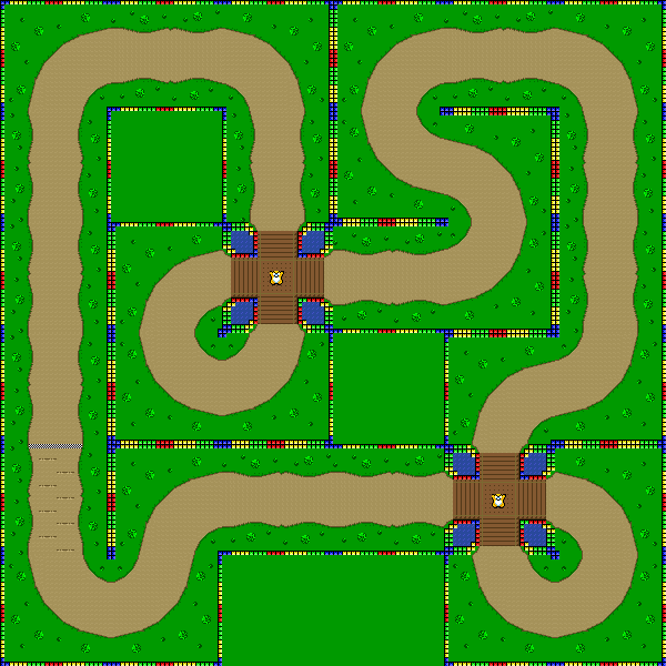 Monty Mole Hill - Mario Kart PC