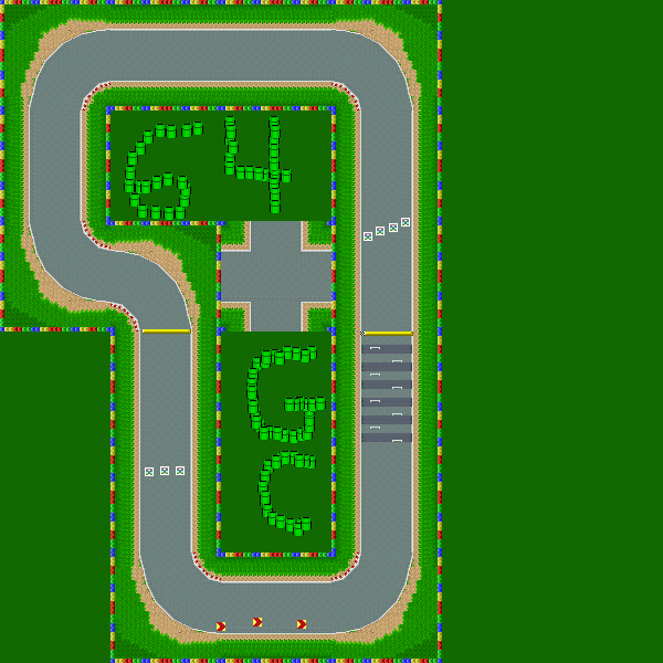 N64 Luigi Raceway+GCN Luigi Circuit - Mario Kart PC