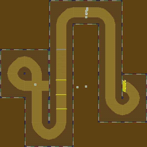 N64 Choco mountain - Mario Kart PC