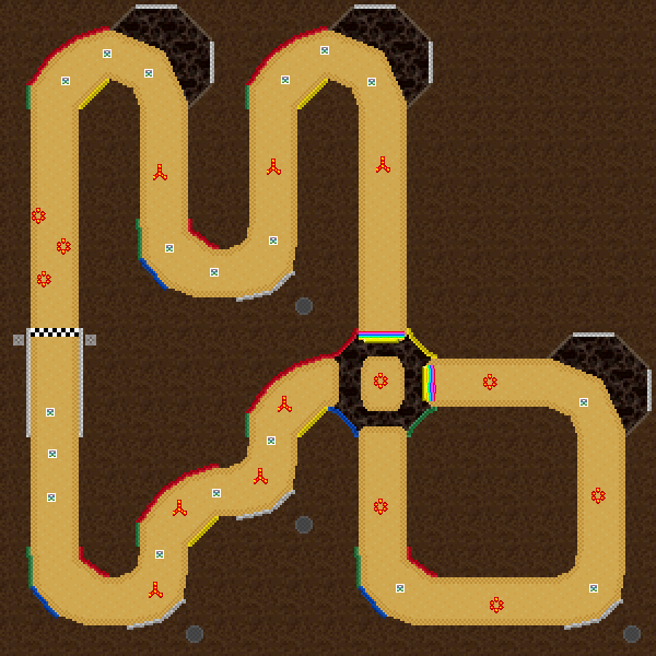 Fireball Arena - Mario Kart PC
