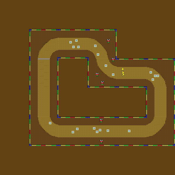 rabbid's chocolate land - Mario Kart PC