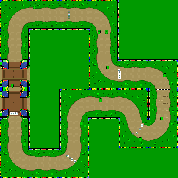 donut road - Mario Kart PC