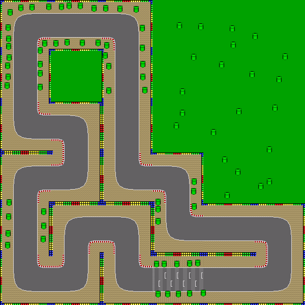 f1 circuit d'italy - Mario Kart PC