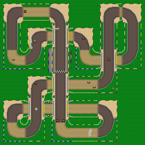 Bruh Ultra Shortcat track - Mario Kart PC
