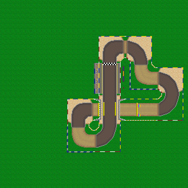 Buzz And Scuzz Circuit - Mario Kart PC