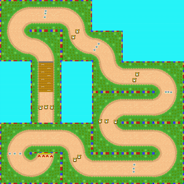 GBA Riverside Park - Mario Kart PC