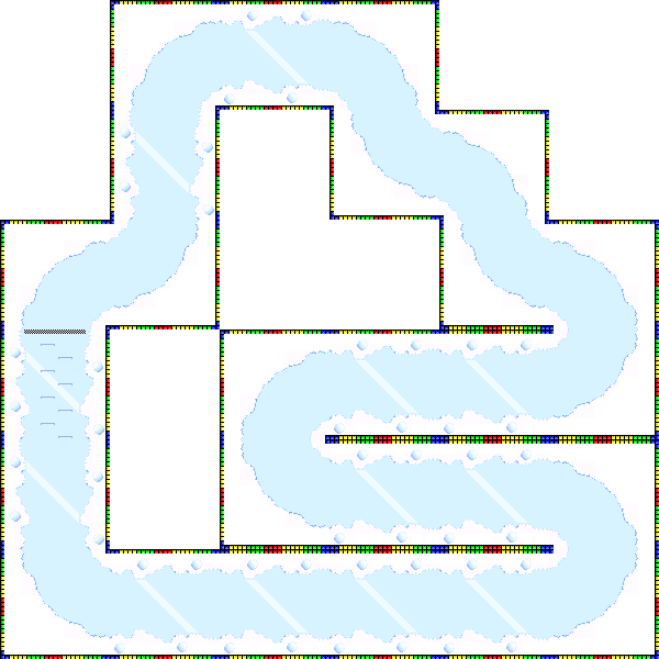 GBA Snow Land (SNES) - Mario Kart PC