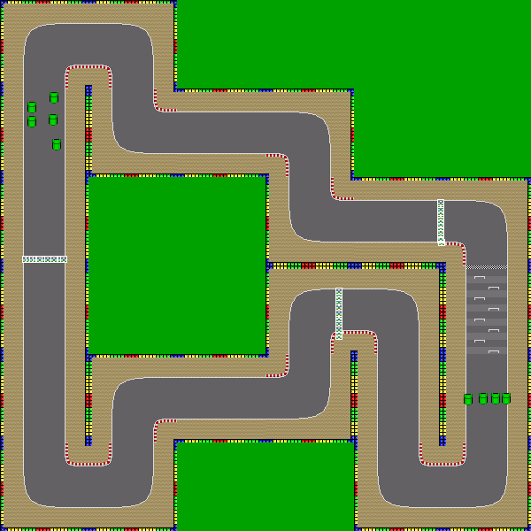 SNES Mario Circuit 1 - Mario Kart PC