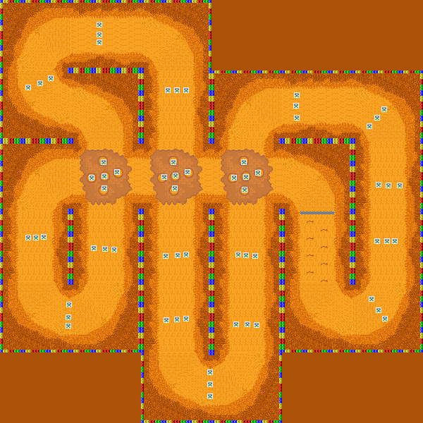 Dirty Desert Duins - Mario Kart PC