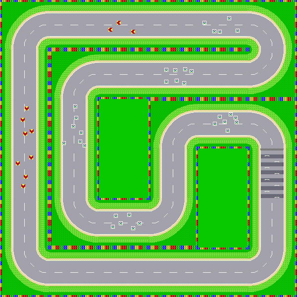 Mario super speedway - Mario Kart PC