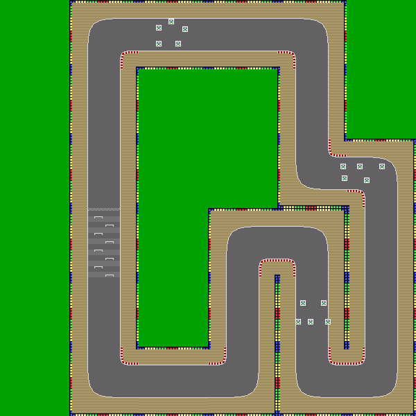 Mario raceway - Mario Kart PC