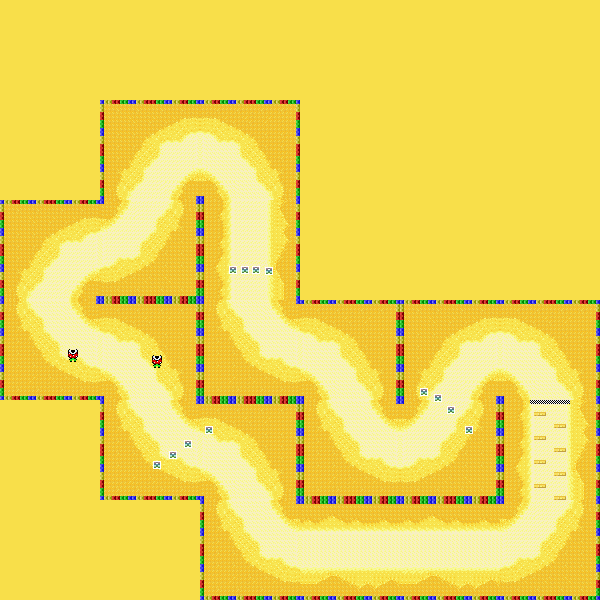 yoshi desert - Mario Kart PC
