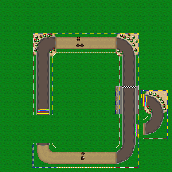 DS Mario Raceway - Mario Kart PC