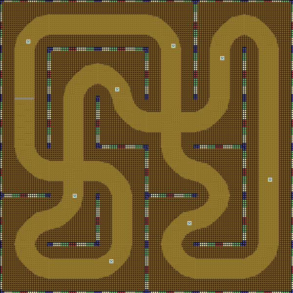 MK3 Luigi Dirt-track - Mario Kart PC