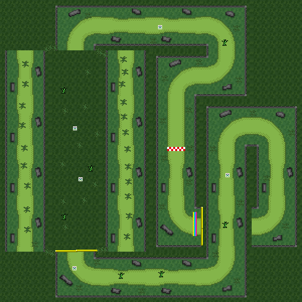 MK4 Haunted Forest - Mario Kart PC