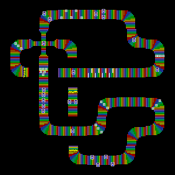 Rainbow Road 2 - Mario Kart PC