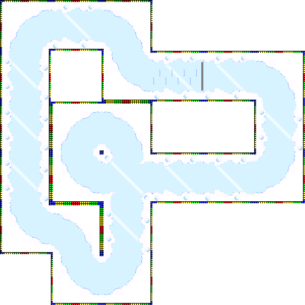 Mario's Ice World - Mario Kart PC