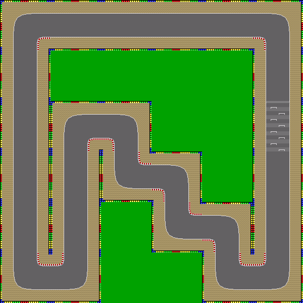 SNES Mario Circuit 1 - Mario Kart PC