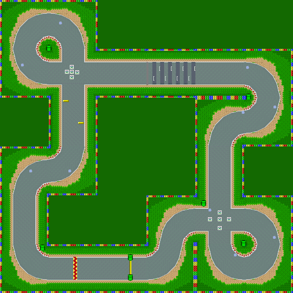 Loop De Loop circuit - Mario Kart PC