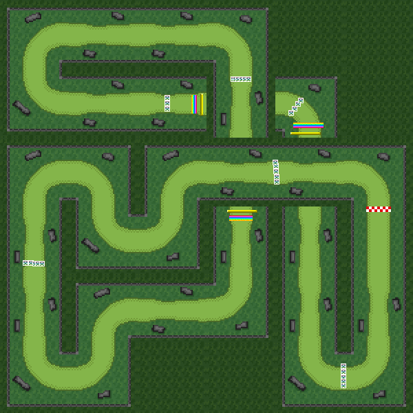 Cros's Spooky Manor - Mario Kart PC