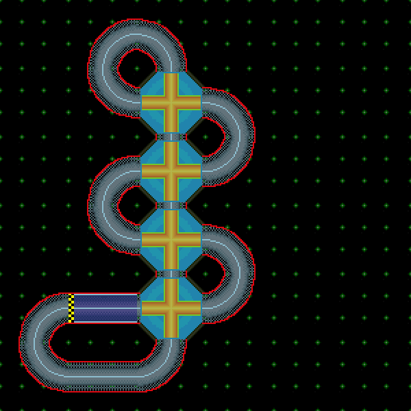 Waluigi Crossroads - Mario Kart PC