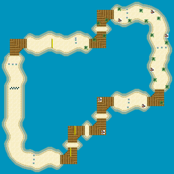 3DS Cheep Cheep Lagoon - Mario Kart PC